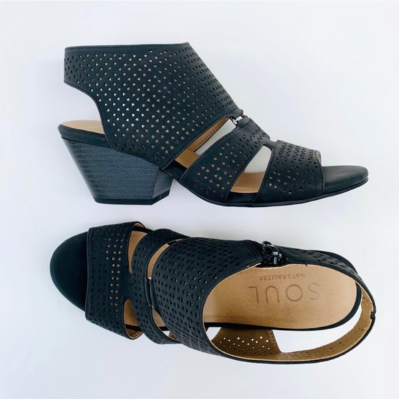 Naturalizer | Shoes | Naturalizer Soul Dez Black Womens Sandal | Poshmark